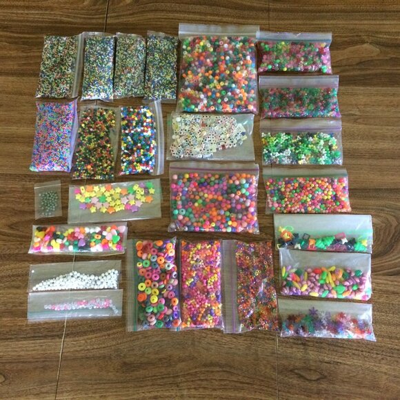 Office | Plastic Craft Beads Huge Assortment | Poshmark